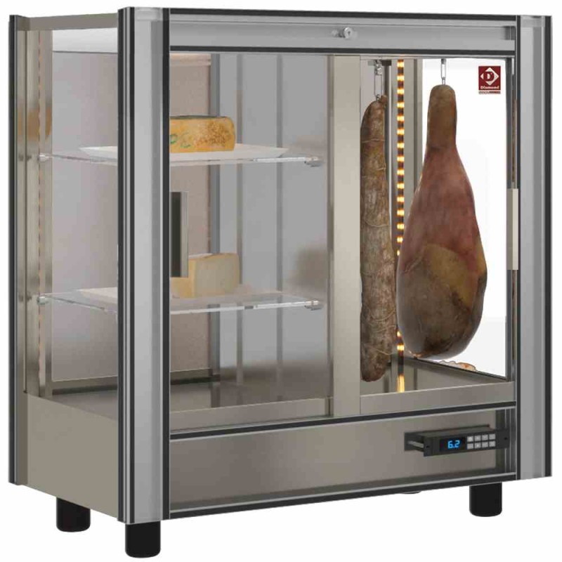 DIAMOND - Vitrine réfrigérée charcuterie Litres 216 - Modulable - CHR ...