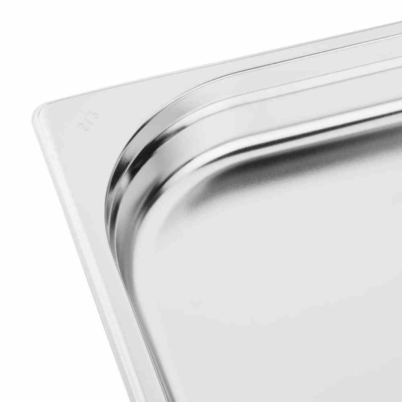 VOGUE - Bac Gastronorme inox GN 2/3 40 mm - CHR-Avenue.com