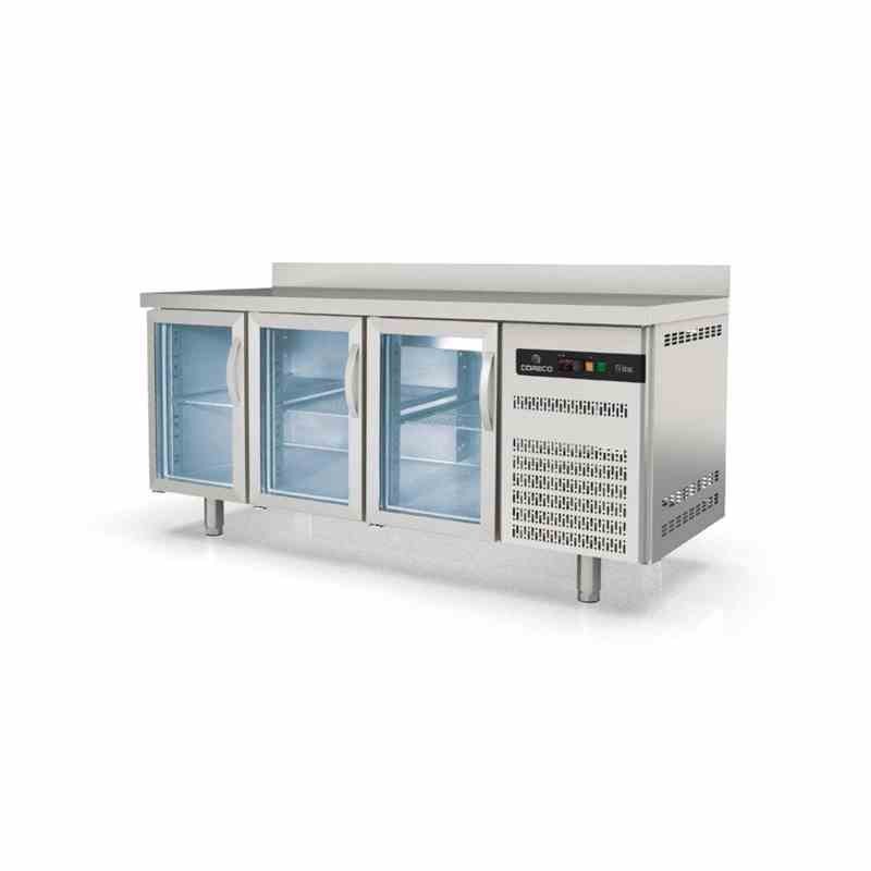 CORECO - Meuble 700 positif S-Line 3 portes vitrées - CHR-Avenue.com