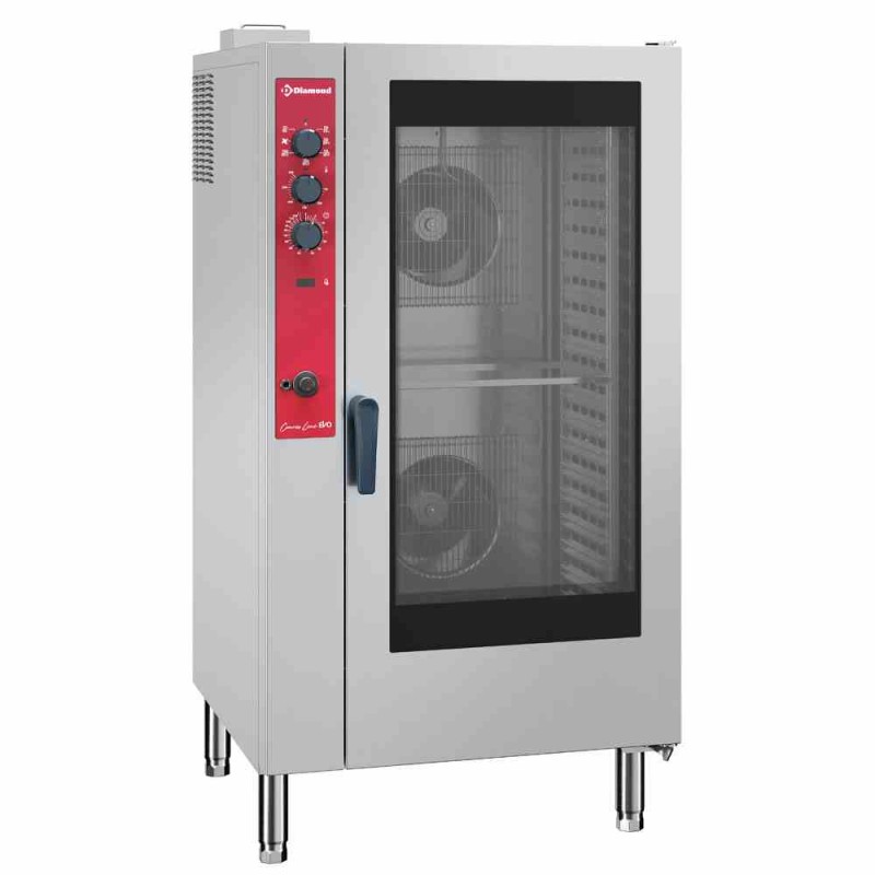 Four gaz à convection humidificateur automatique 20 niveaux GN 1/1 ...