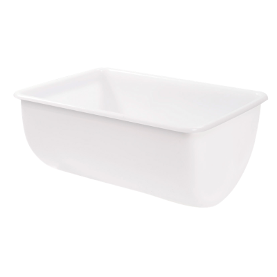 Bac grand volume semi-cylindrique 170 L - blanc G145121 - GILAC - CHR ...