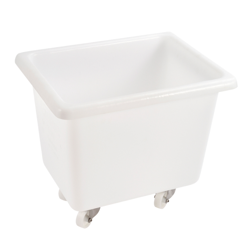 GILAC - Bac grand volume 100 L - 2 roues fixes, 2 pivotantes avec ...