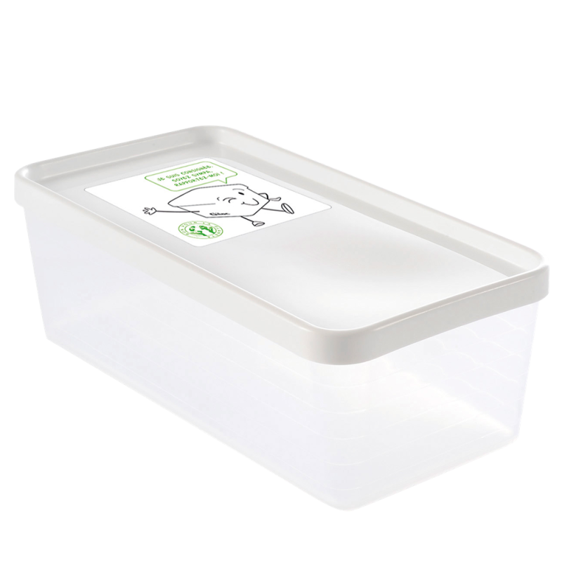 GILAC - Boîte hermétique 1,2 L + couvercle blanc - lot de 12 - CHR ...