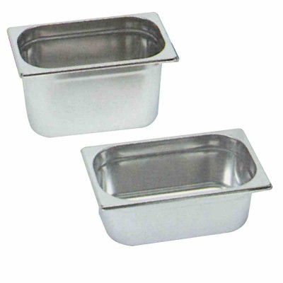 Bac Gastro Inox GN 1/4 H. 100 mm 1/4-100 - DIAMOND - CHR-Avenue.com